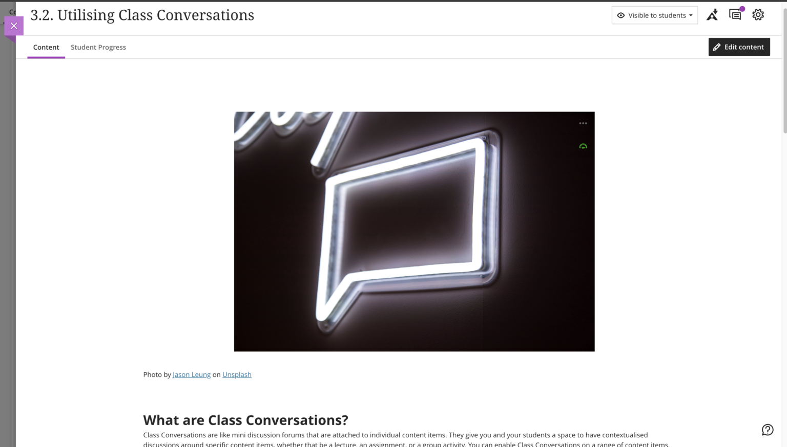 Structuring Content: Learning Modules, Folders and Documents – DCAD Digital Help Guides
