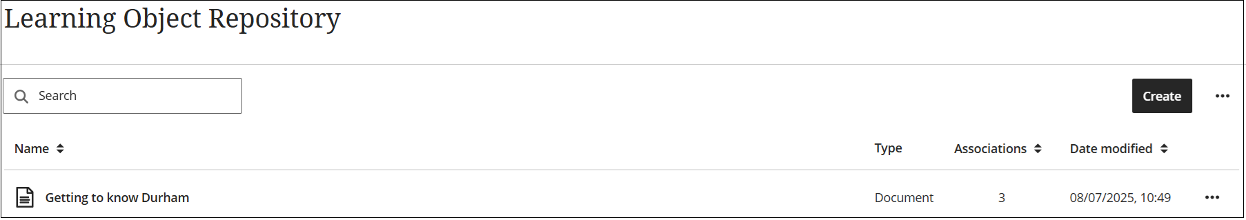 Learning Object Repository – DCAD Digital Help Guides